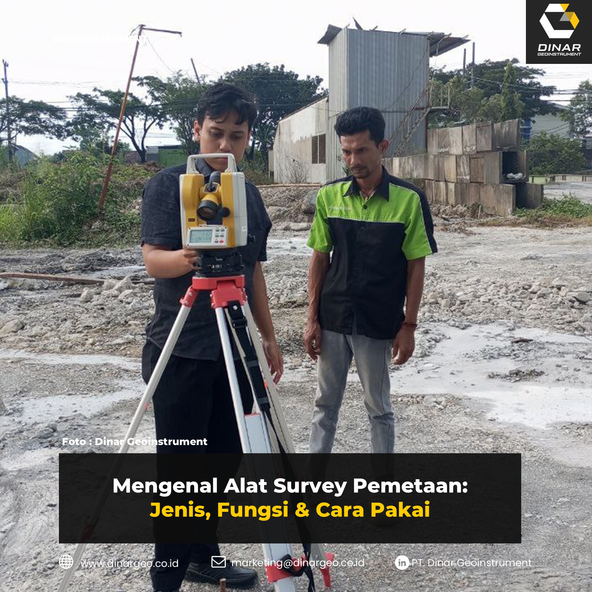 Mengenal Alat Survey Pemetaan: Jenis, Fungsi & Cara Pakai💯