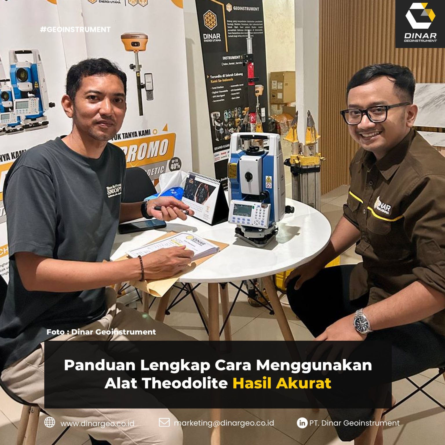 Mengenal Bagian-Bagian Theodolite dan Fungsinya