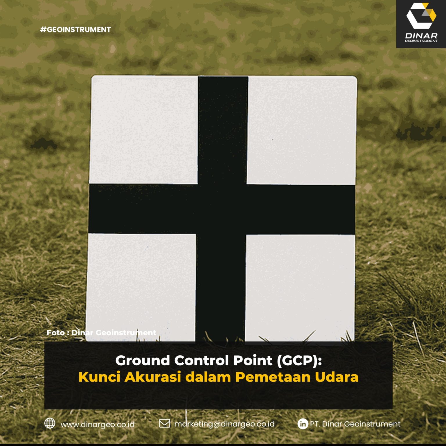 Ground Control Point (GCP): Kunci Akurasi dalam Pemetaan Udara