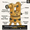 Mengenal Bagian-Bagian Theodolite dan Fungsinya
