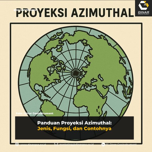 Panduan Proyeksi Azimuthal: Jenis, Fungsi, dan Contohnya
