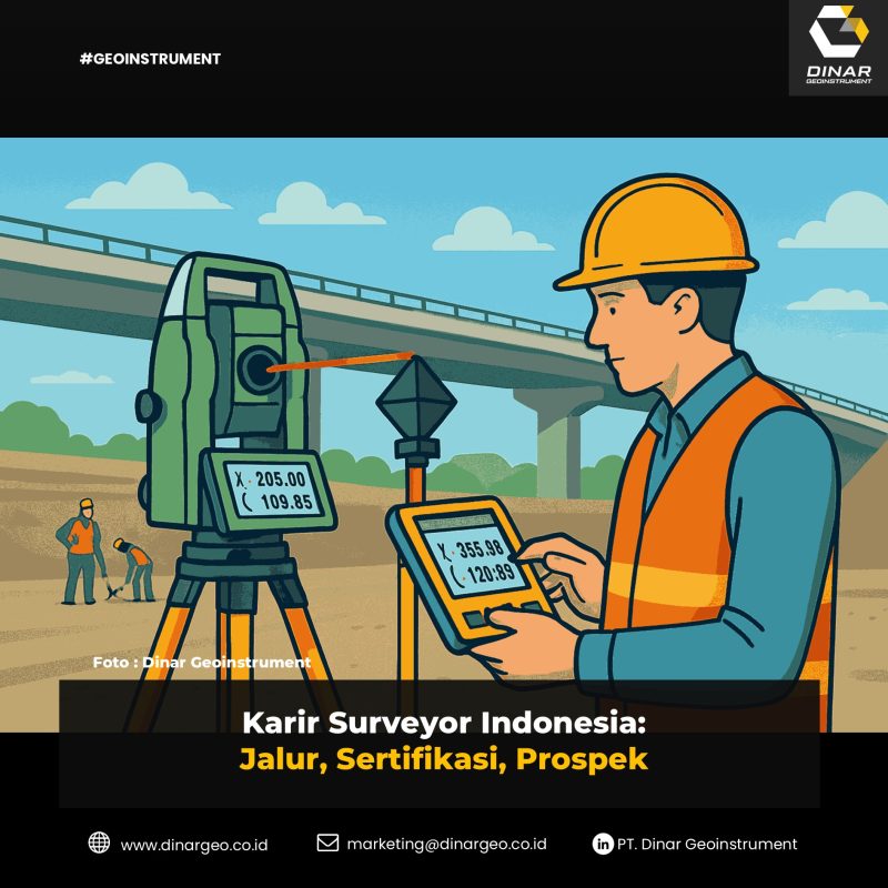Karir Surveyor Indonesia: Jalur, Sertifikasi, Prospek - Dinar Geoinstrument