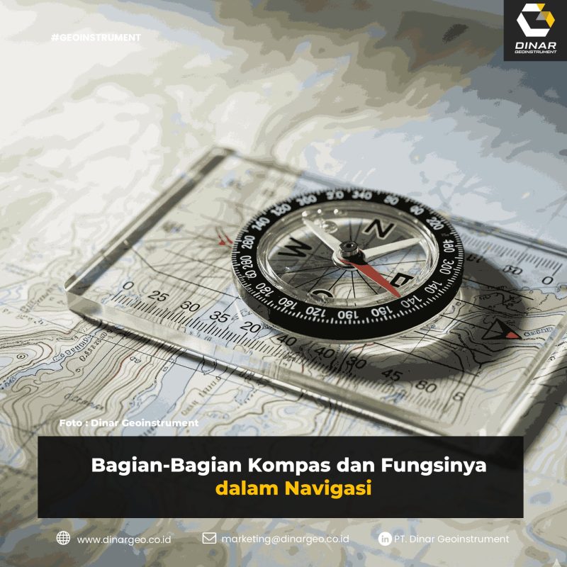 Bagian-Bagian Kompas dan Fungsinya dalam Navigasi - Dinar Geoinstrument