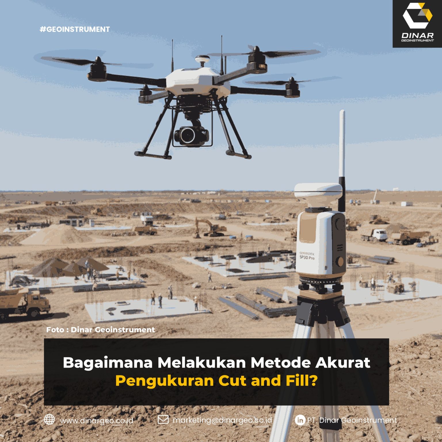 Bagaimana Melakukan Metode Akurat Pengukuran Cut and Fill? - Dinar ...