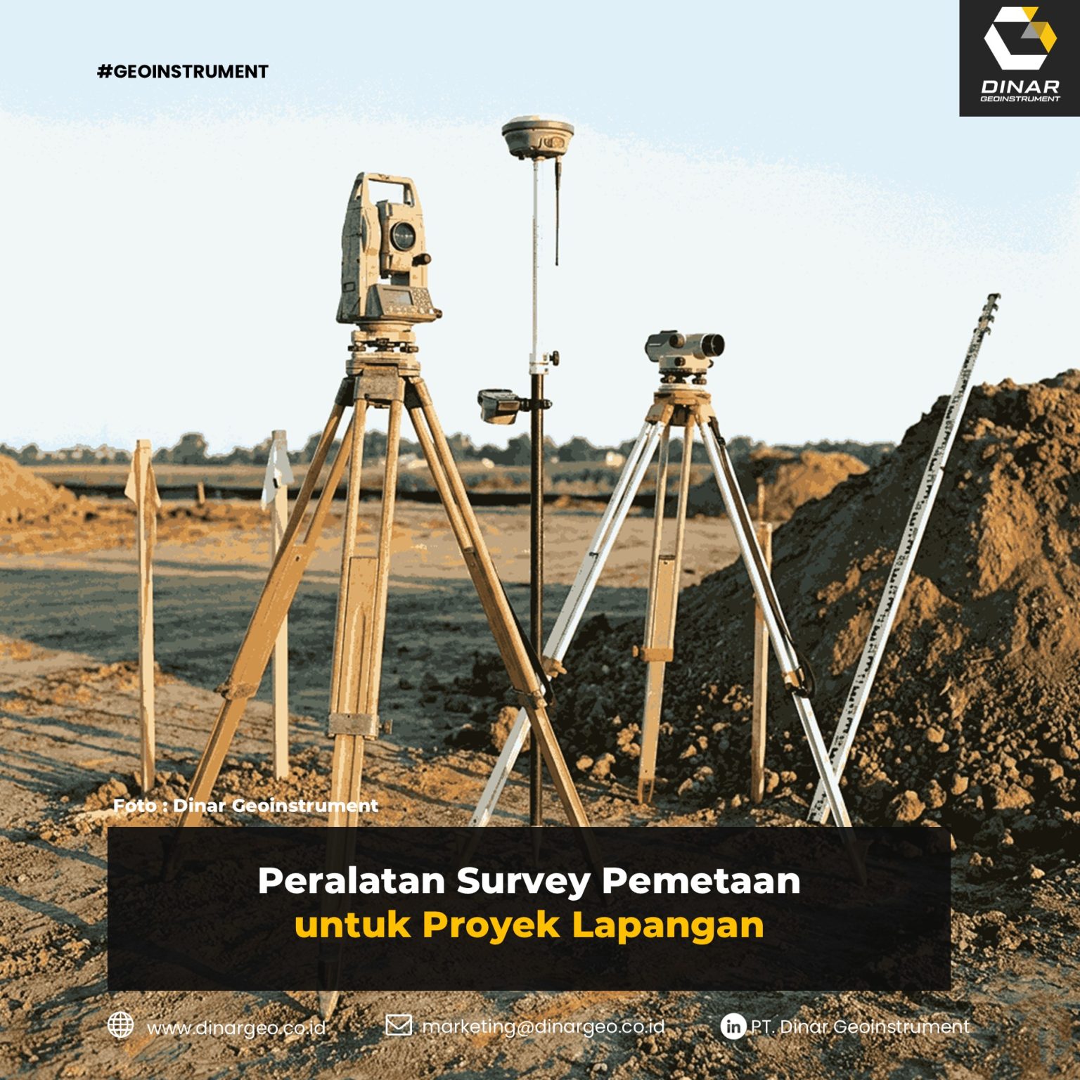 Panduan Lengkap Alat Alat Survey dan Fungsinya untuk Pemetaan